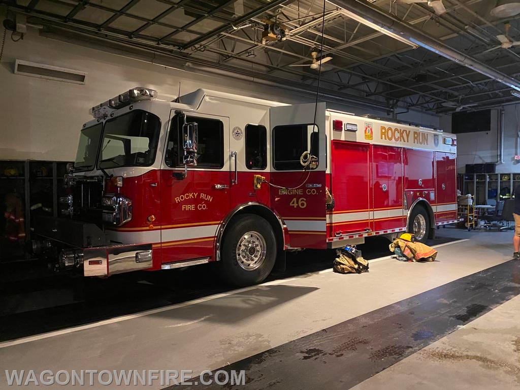 Standby at Delco Station 46 - Wagontown Fire Company