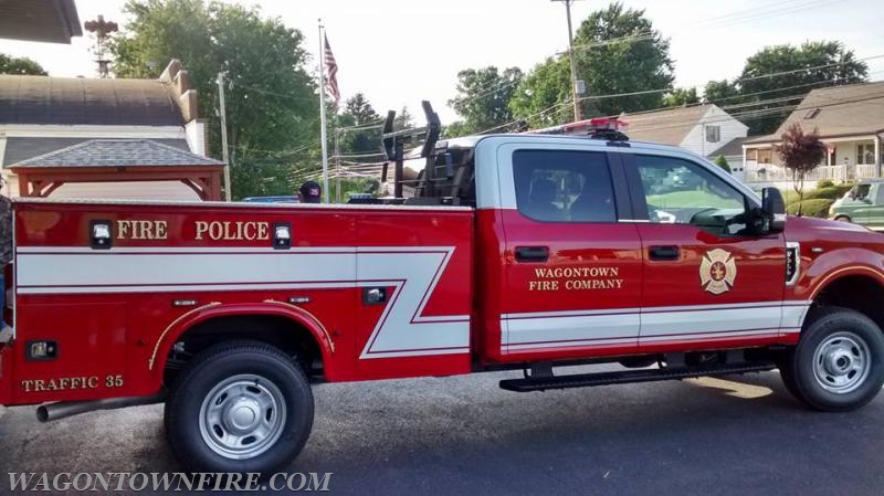 New Traffic Unit for Wagontown Fire Police - Wagontown Fire Company