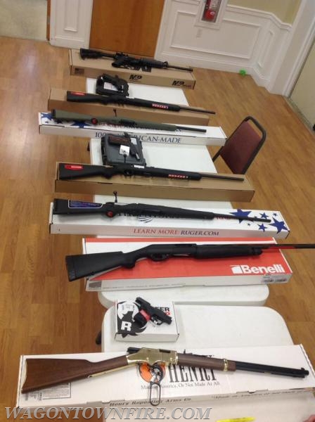 2nd Annual Gun Raffle Winners announced - Wagontown Fire Company