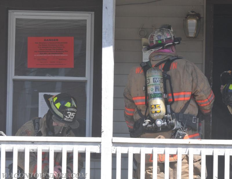 Assist to Coatesville on a 2nd alarm on Coates St. - Wagontown Fire Company
